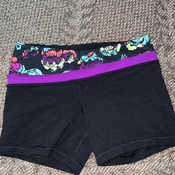 Ivivva | Bottoms | Ivivva Floral Rhythmic Reversible Spandex | Poshmark